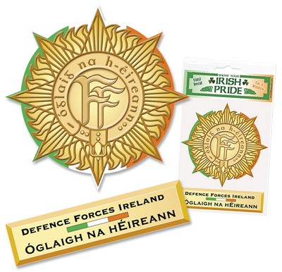 Ireland Defense Forces Sticker Decal Irish Army Navy Defence | eBay