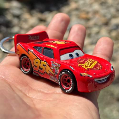 Lightning McQueen Keychain Pixar Cars Movie Keyring Gift for Boys Mini Car | eBay