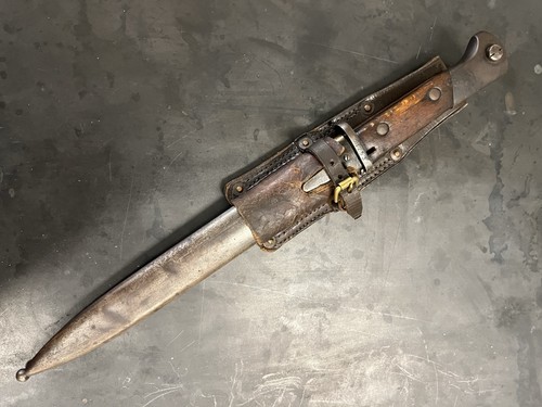 WZ24 Perkun Bayonet ORIGINAL FINISH Named Item Monte Cassino Tobruk Ww2 ...