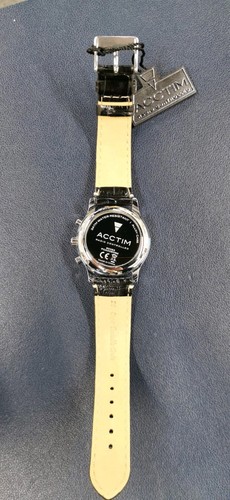 Acctim Radio Controlled Atomic Watch 10 Year Battery Upgraded Strap ...