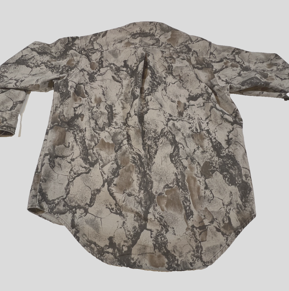 Vintage Men's Natural Gear Button Up Shirt Camo Long Sleeve Hunting ...