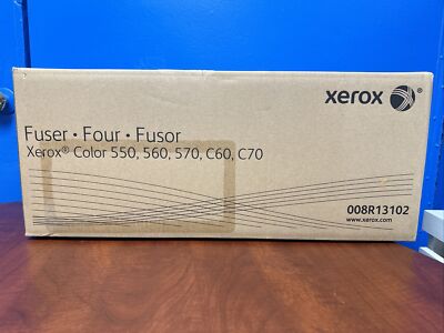 Genuine Xerox 008R13102 Fuser 550 560 570 C60 C70 NEW OEM SEALED ...