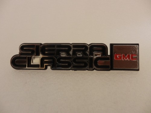 1981 1982 1983 1984 1985 1986 1987 GMC SIERRA CLASSIC DASH EMBLEM 81 ...