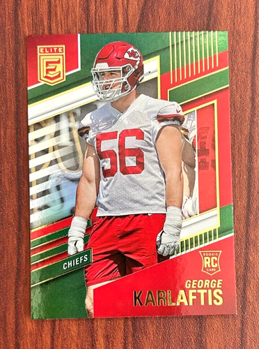 2022 Donruss Elite GEORGE KARLAFTIS Rookie Card Green Foil #138 RC ...