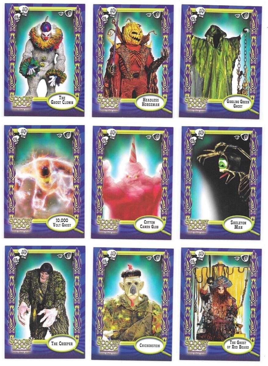 Scooby Doo 2 Monsters Cards