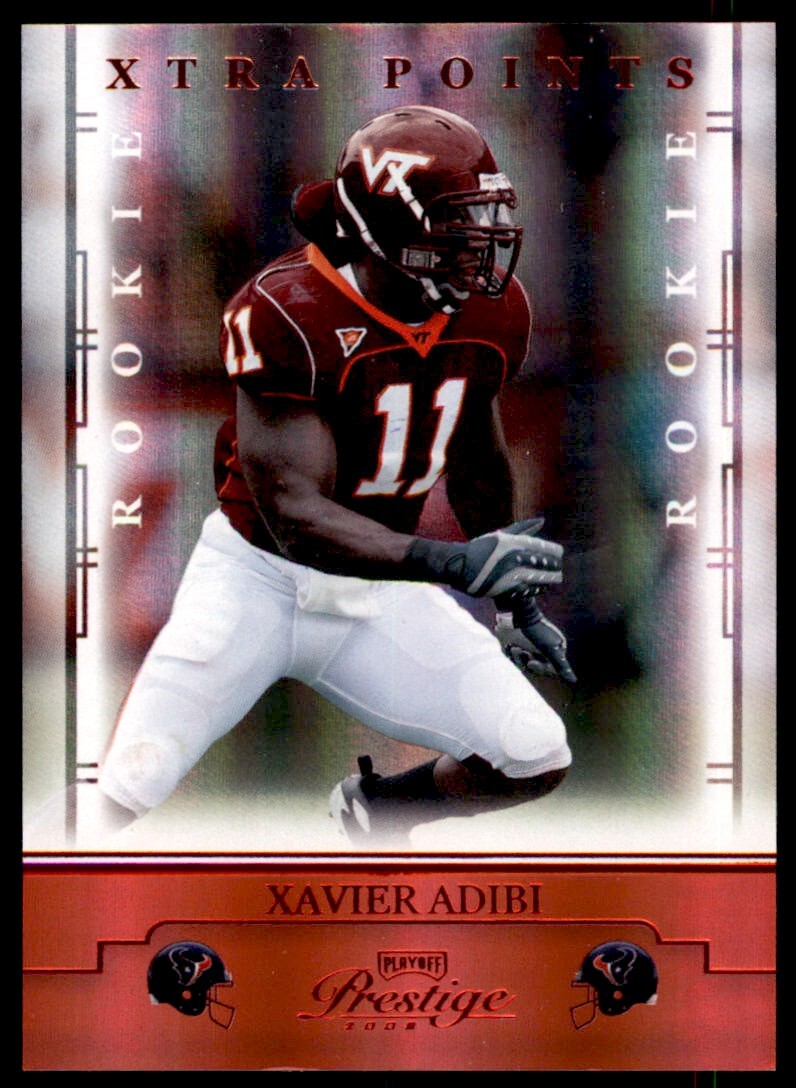 Xavier Adibi 2008 Playoff Prestige RED Card# 200 RC 017/100 | eBay