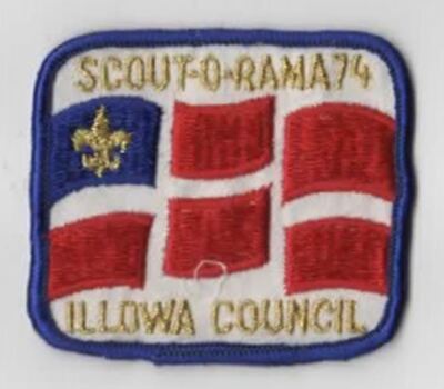 1974 Scout-O-Rama Illowa Council BLU Bdr. [YA1156] | eBay