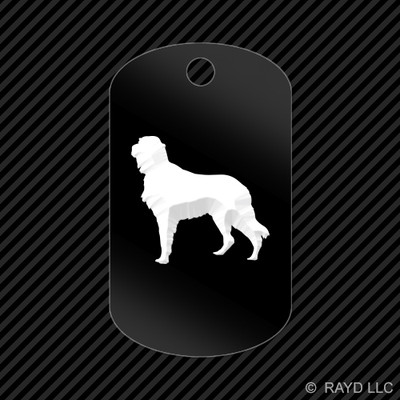 Irish Setter Keychain GI dog tag engraved many colors dog canine pet | eBay