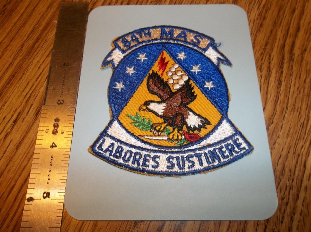 USAF patch 13 BB 1 patches 84 MAS | eBay