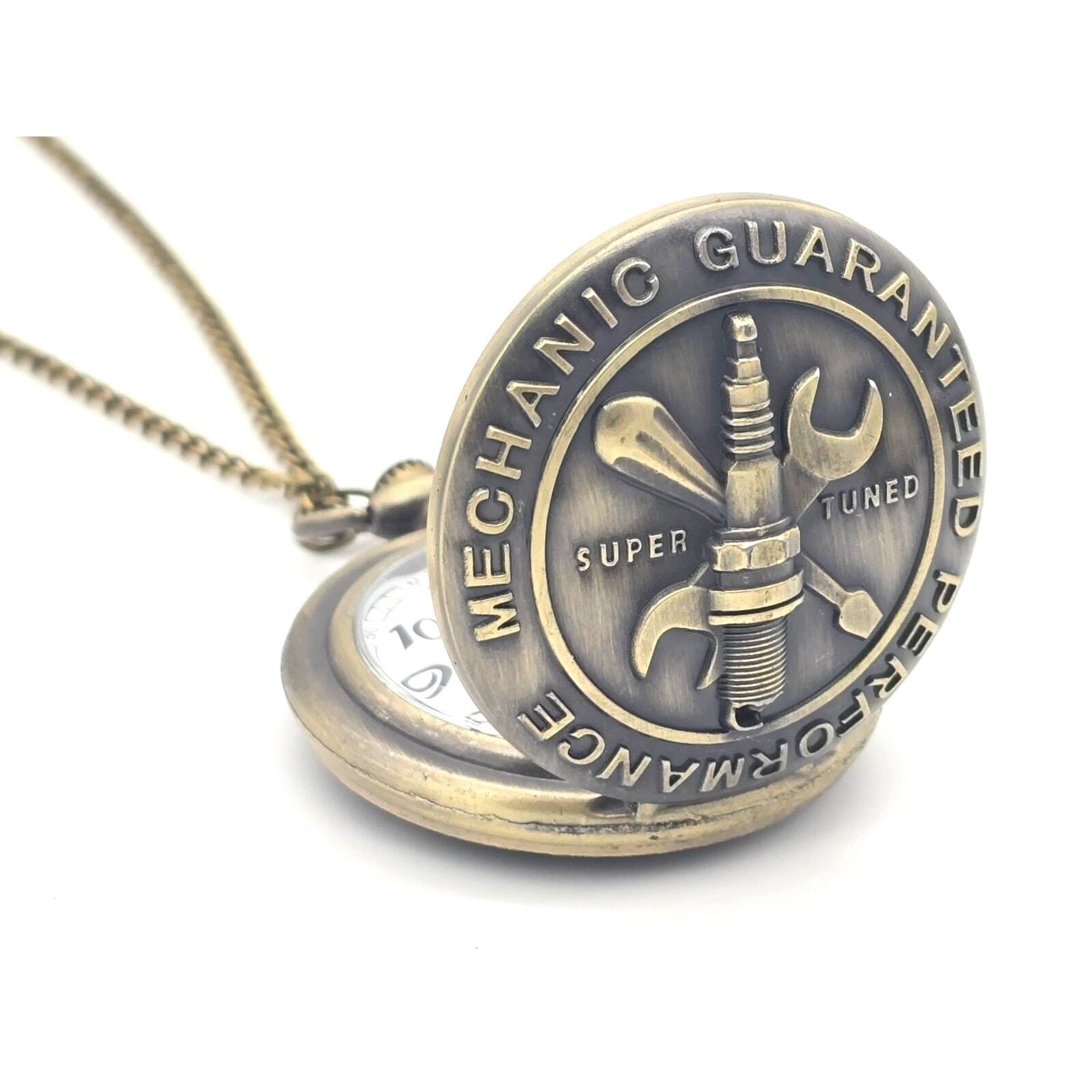 Mechanic Pocket Watch NEW Gift for Auto Car Worker Diesel Truck | eBay