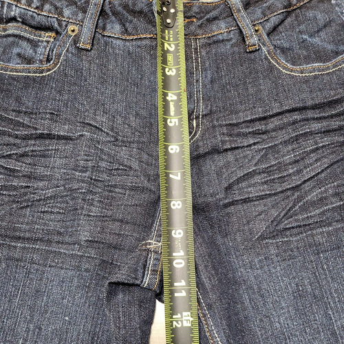 Gitano Women’s Stone Wash Bootcut Stretch Jeans Blue Mid Rise Relaxed ...