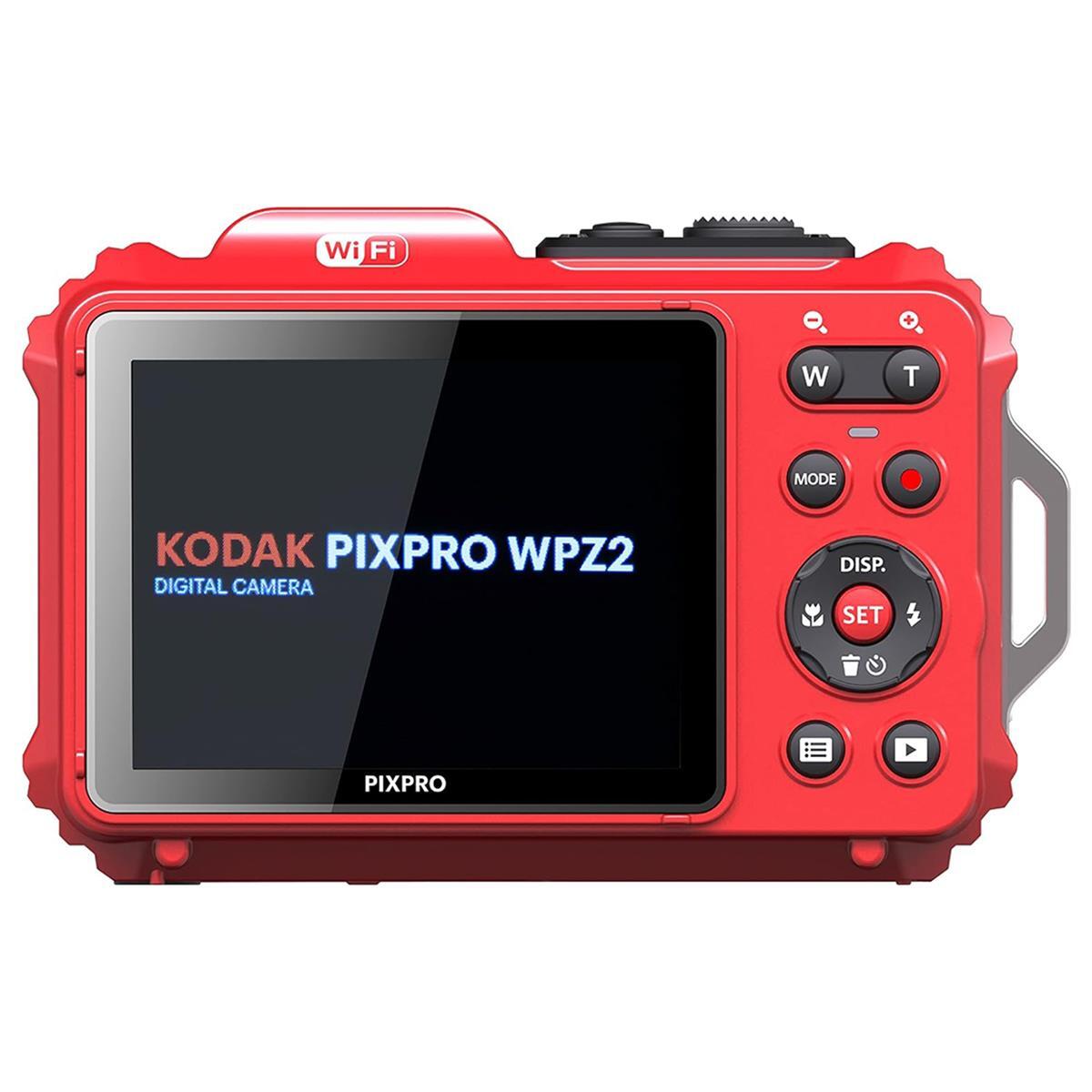 KODAK PIXPRO WPZ2 Waterproof Rugged Digital Camera, Red #WPZ2-RD | eBay