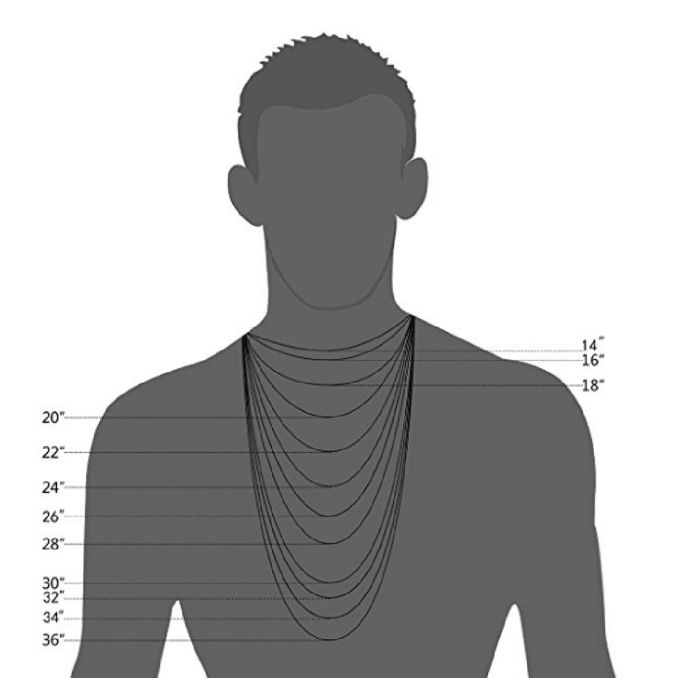 24mm/32mm Heavy Men's Gold Tone Stainless Steel Curb Cuban Link Chain ...