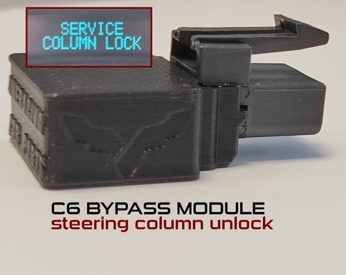 corvette c6 ls2 ls3 ls7 zr1 boitier desac bypass de blocage de colonne ...