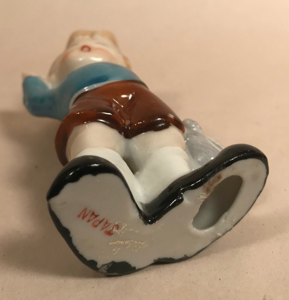 Small Boy Waving Figure, Vintage, Japan | eBay