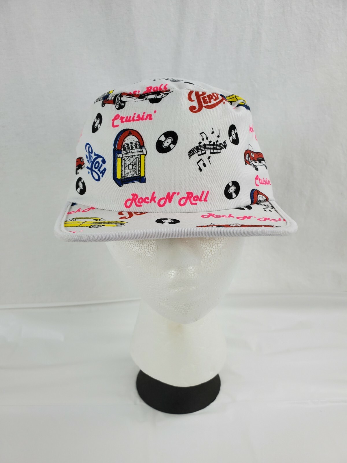 Pepsi Cola Hat Cars Jukebox Records Crusin Rock N' Ro… - Gem