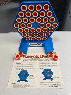 Vintage Knock Out Game Milton Bradley 1978 Replacement Pieces Parts | eBay