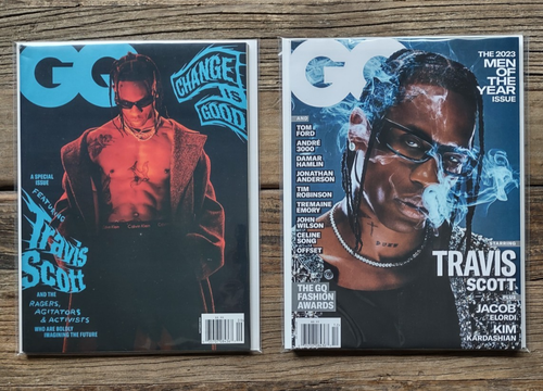2 GQ Magazines (SEP 2020 & DEC 2023/JAN 2024) featuring TRAVIS SCOTT | eBay