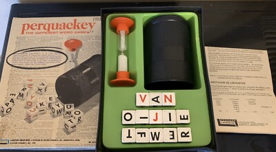Lakeside Boardgame Perquackey - The Different Word Game Box Good | eBay