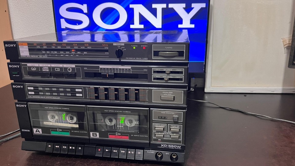 Sony Compact Hi-Fi Stereo System XO-550W Fully Working | eBay