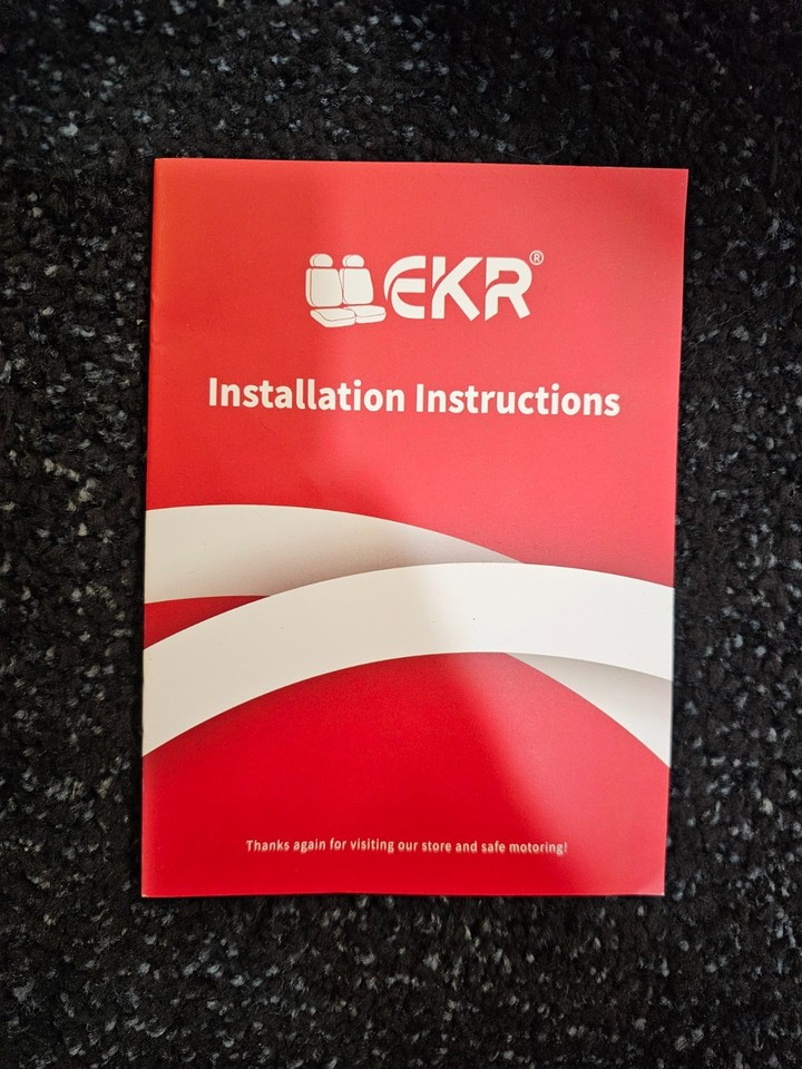 EKR Seat Covers Custom Fit for Toyota Corolla Cross 2023-2026 Hybrid XSE Black | eBay