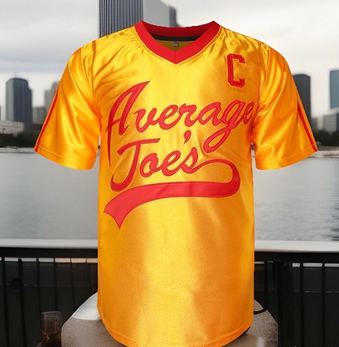 Men's Peter Lafleur 16 Average Joe's Dodgeball Movie Baseball Jersey ...