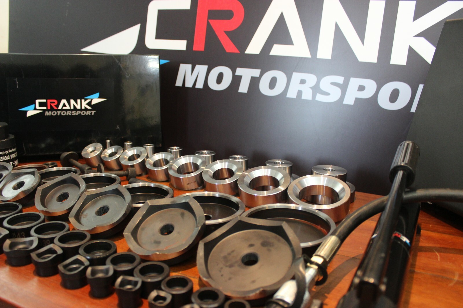 52 Pcs Dimple die + Hydraulic hole punch set. 16 - 114mm cut, 1/2-2.5in ...