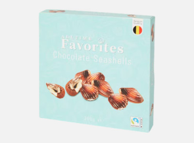 AllTime Favorites -Chocolate Seashells- Sweets Chocolate Candies 250 g ...