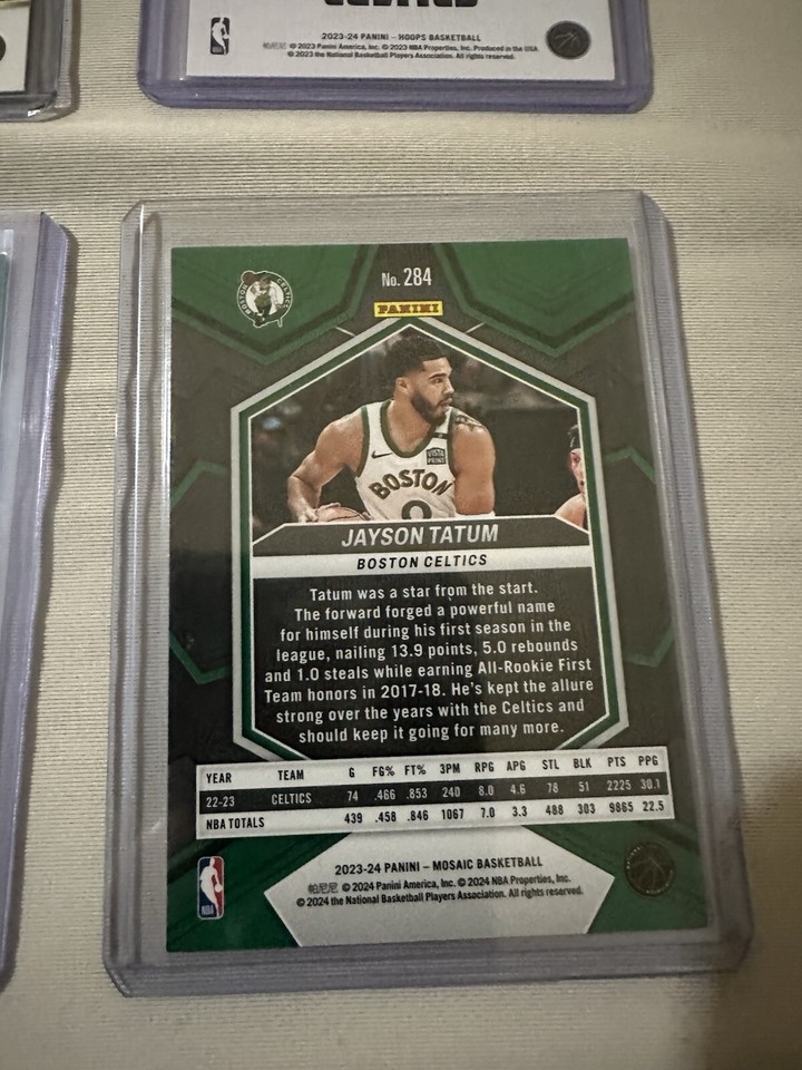 23-24 Jayson Tatum NBA Sports Cards Lot X6 | eBay
