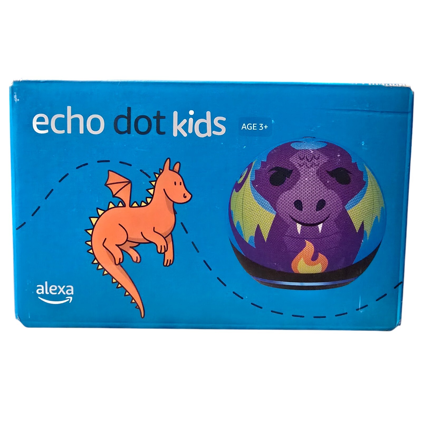 Amazon Alexa Echo Dot Kids Edition 5th Gen Smart Speaker Dragon New Sealed!