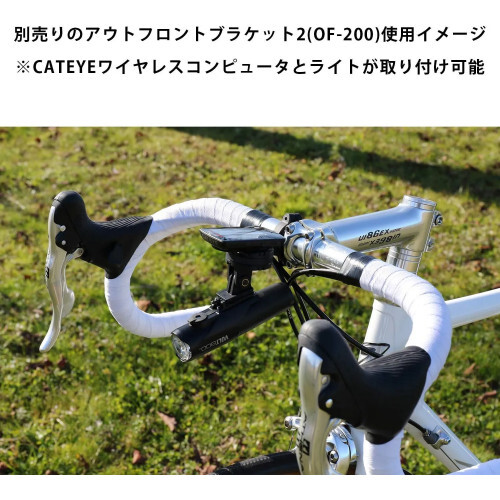 CAT EYE LED Headlight VOLT800 HL-EL471RC USB Rechargeable Bicycle Black ...