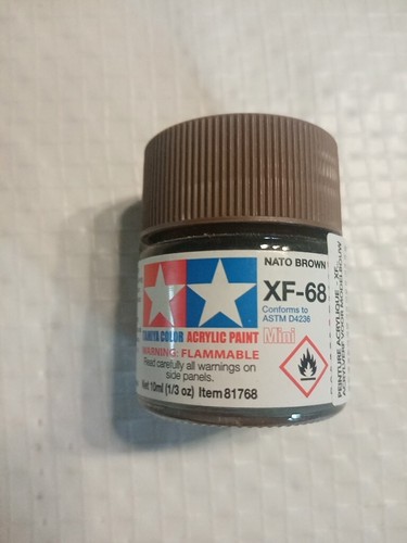 Peinture maquette Pot Tamiya 10ml Mat XF68 Nato Brown | eBay