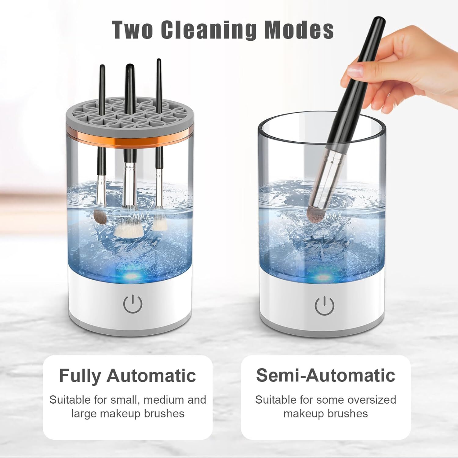 Makeup Brush Cleaner Machine Automatic Brush Cleaner Spinner Machine ...