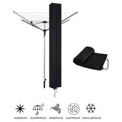 Heavy-Duty Rotary Washing Line Cover with Zip Waterproof Airer Dryer ...
