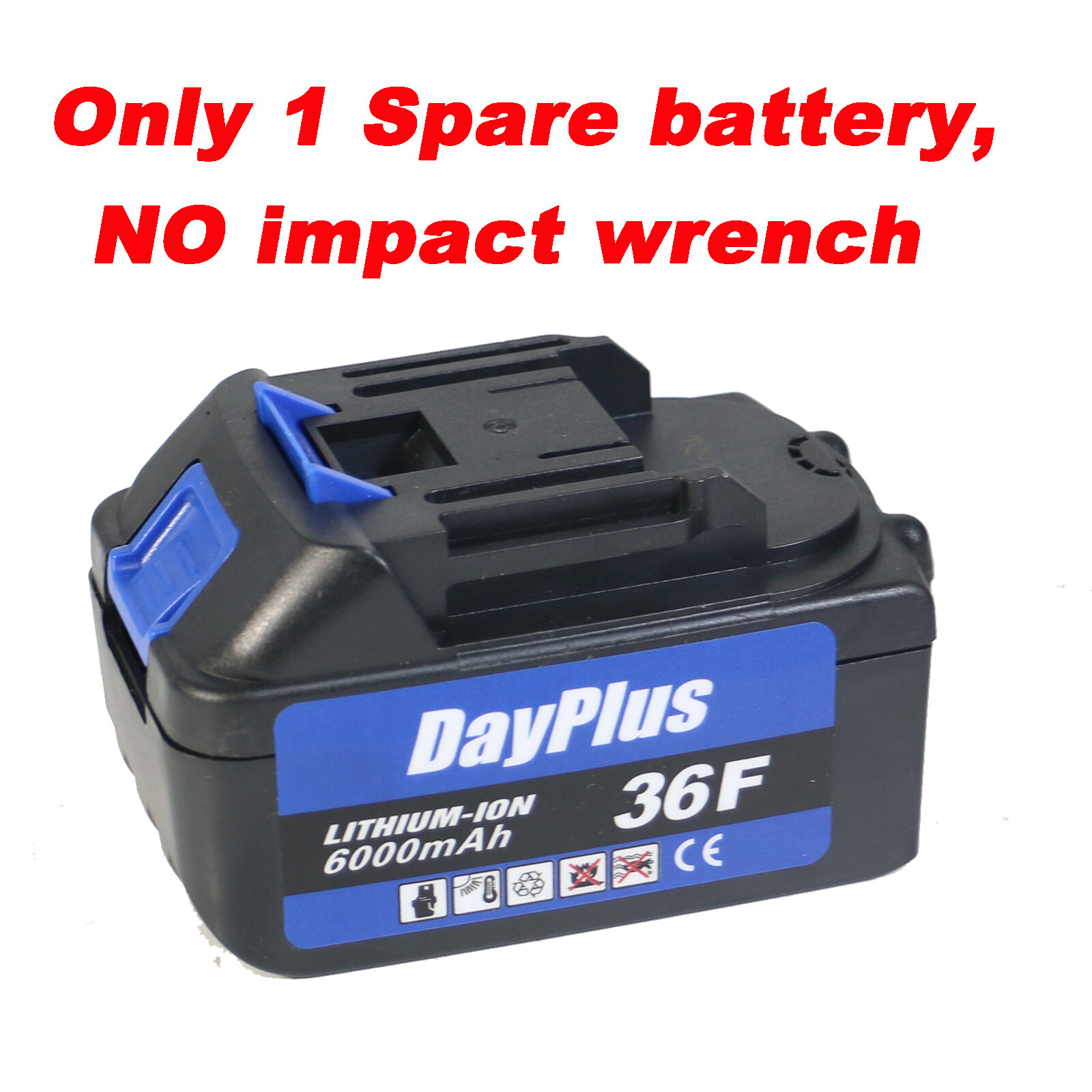 Electric Impact Wrench Driver Car Nut Power Wheel Gun 1/2'' Square + 4 ...