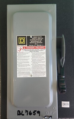 30 Amps & Under - Square D Safety Switch