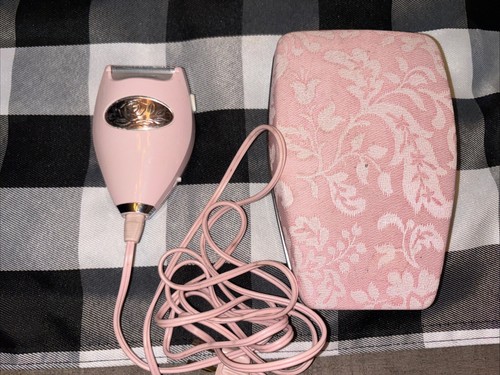 Vintage Lady Sunbeam Womens Electric Shaver Razor Pink w/ Original Case ...