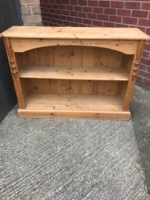 Pine Bookcase | eBay UK