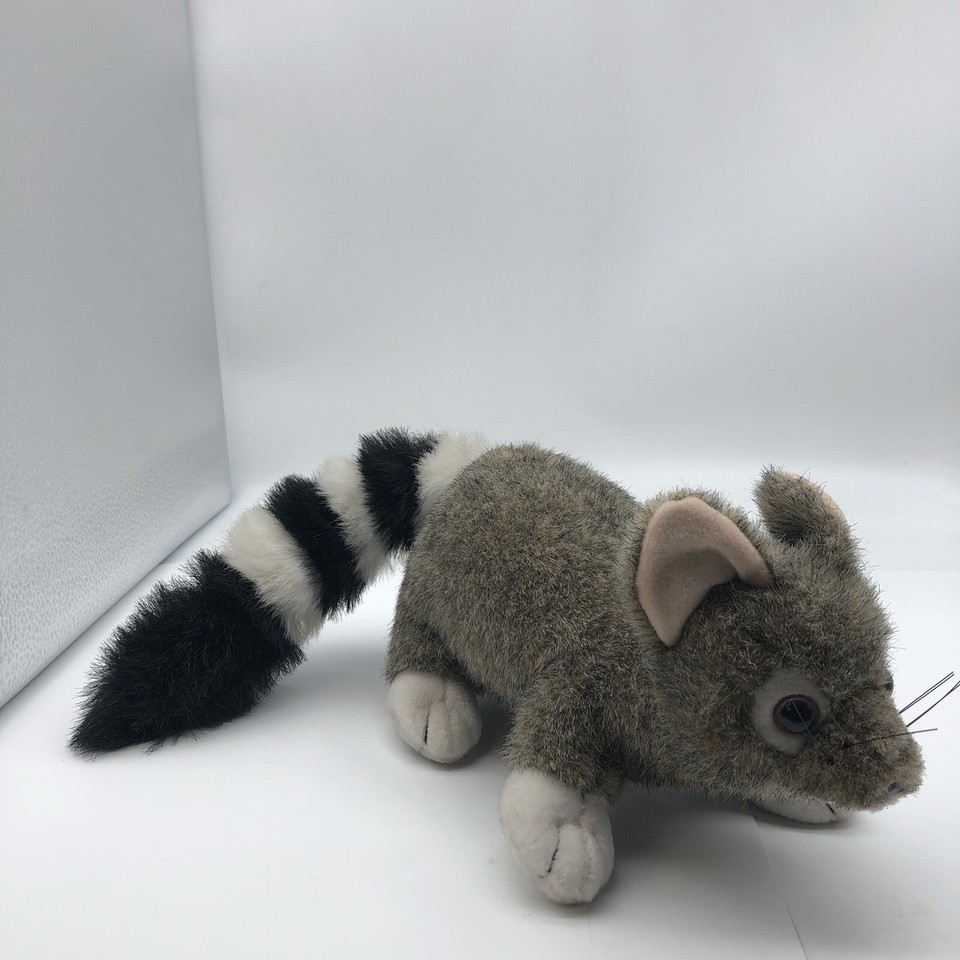 Vintage ringtail cat realistic plush stuffed animal toy | eBay