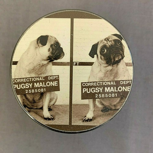 Pug Mug Shot Titanium Grinder 4 Piece Magnetic Hand Mueller | eBay