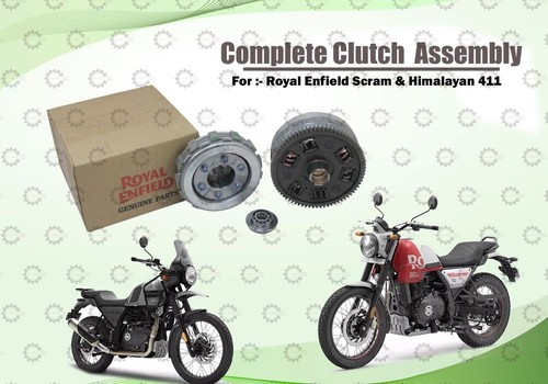 Genuine "Complete Clutch Assy. For Royal Enfield Himalayan & Scram 411 ...
