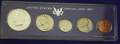 1967 special mint set. The "PROOF SET" for 1967. US mint made. AS ...