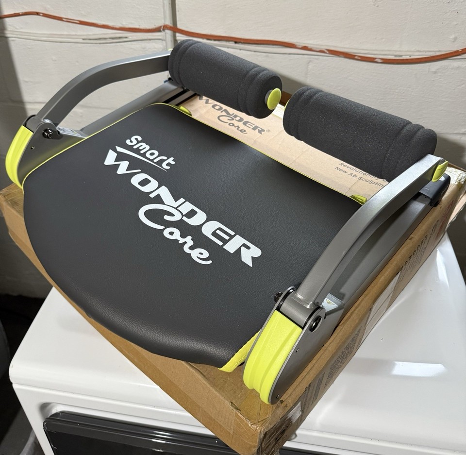 SMART WONDER CORE Home Machine Abs Workout Sit Up Exercise Ab Trainer ...