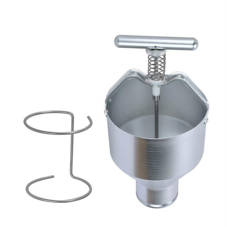 Manual Donut Depositor Medu Vada Dropper Plunger Dough Batter Dispenser ...