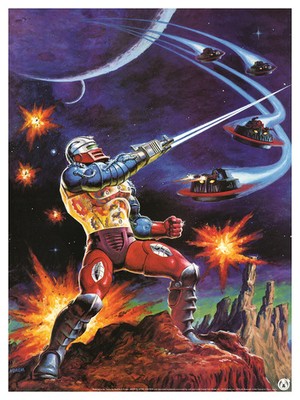 He-Man Roboto Power Variant by Earl Norem Ltd Edition x/175 Poster ...