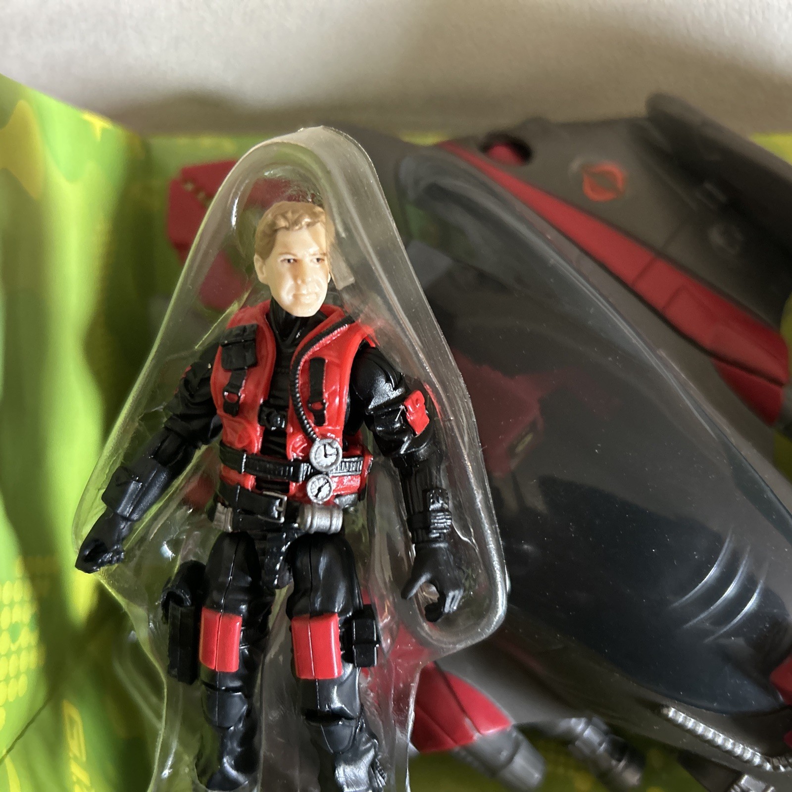 GI Joe Rise of Cobra Mantis Attack Craft Aqua Viper Officer Hasbro 2009 ...