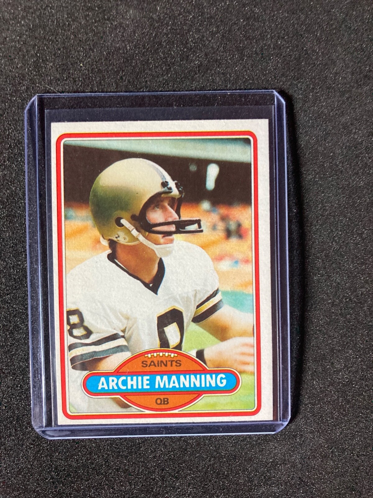 1980 Topps Football Card Archie Manning New Orleans Saints #93 | eBay