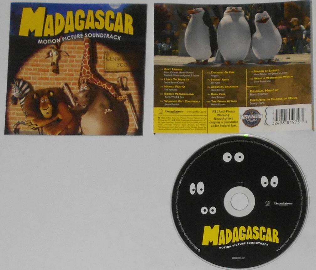 Madagascar Soundtrack List