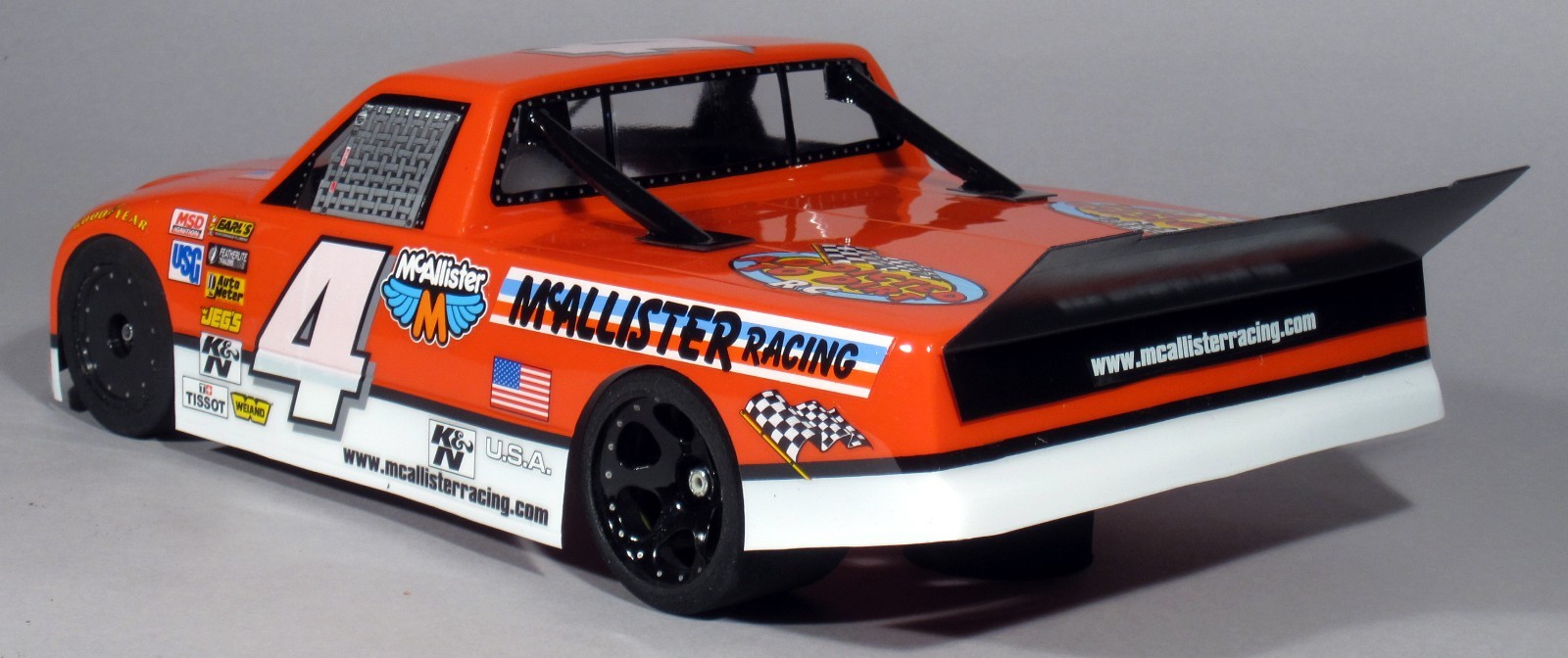 Dirt Oval Nastruck, Street Stock 1/10th Scale RC Car body. #296 | eBay