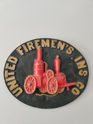 fire insurance plaque cast iron | eBay
